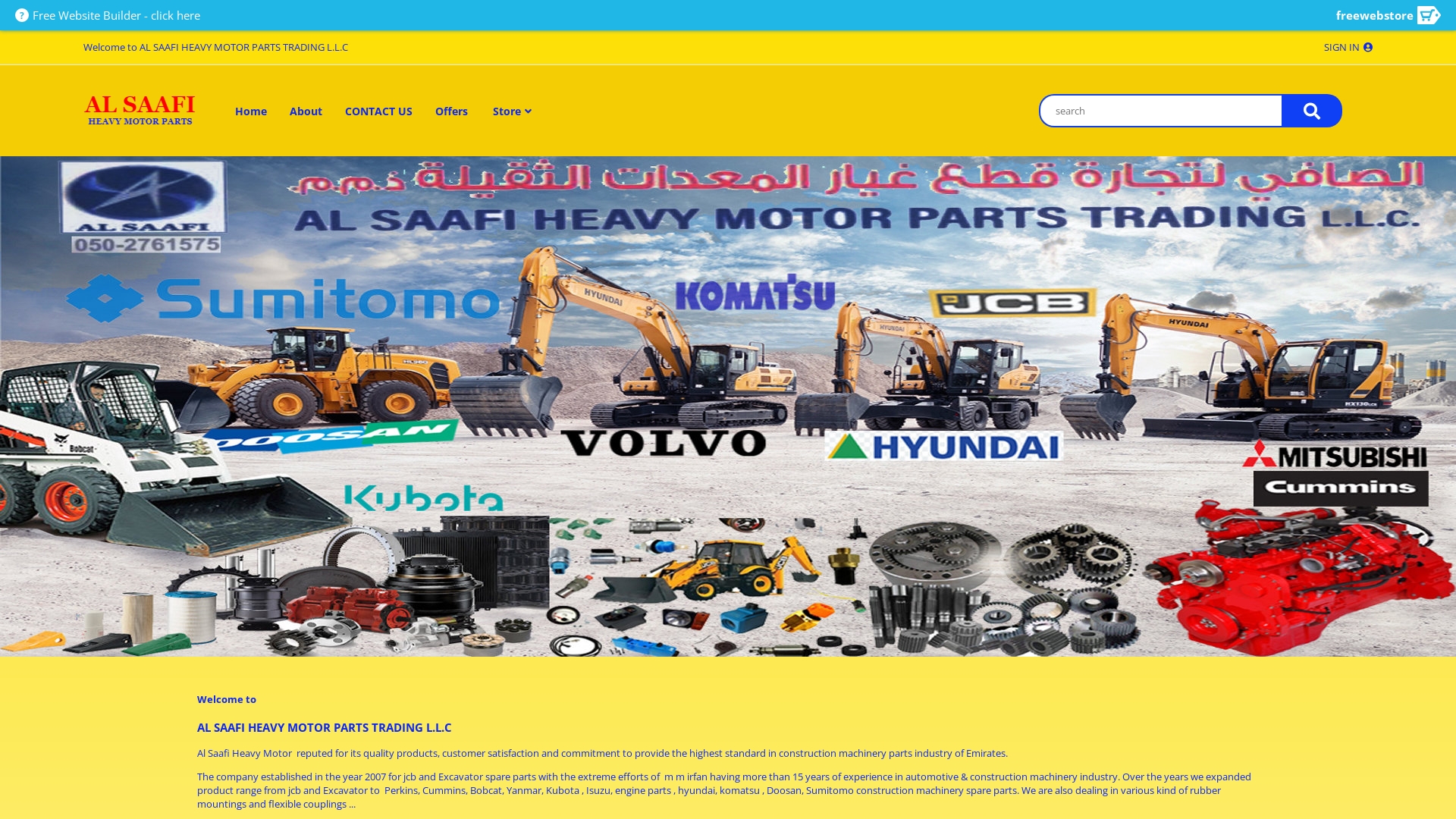 AL SAAFI HEAVY MOTOR PARTS TRADING L.L.C