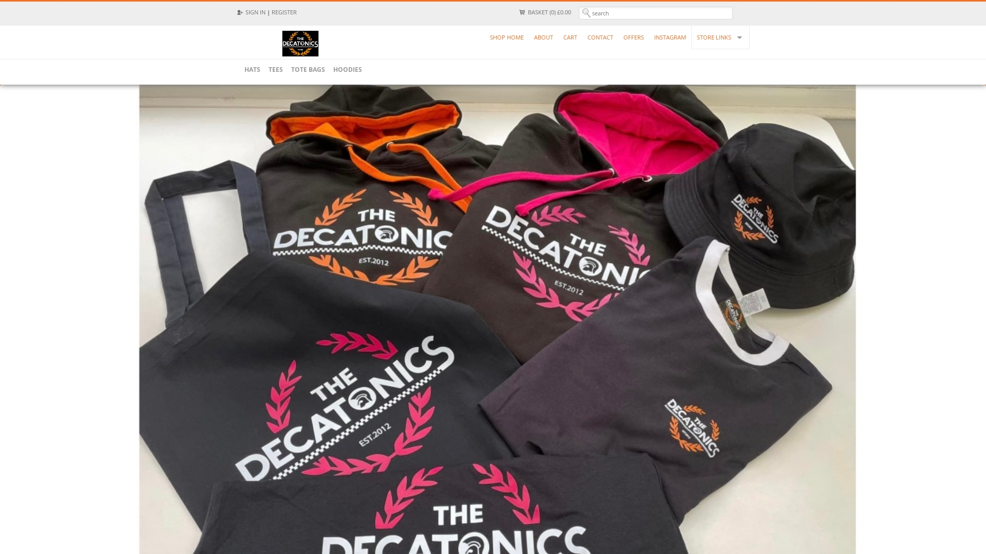 The Decatonics Merch Store