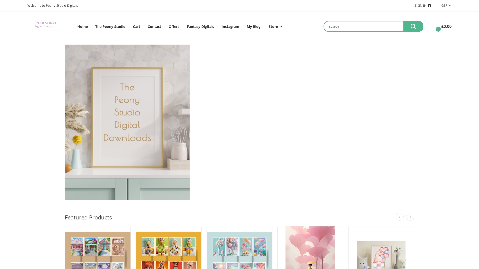 Peony Studio Digitals