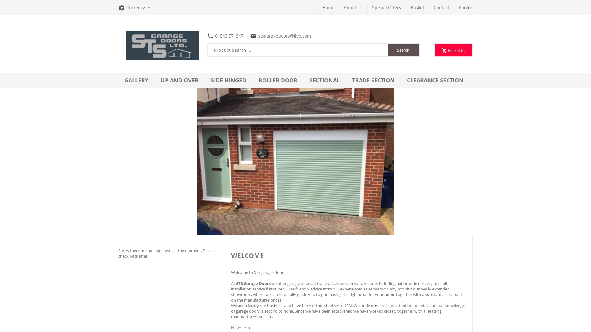 Up and Over Garage Doors for Sale | STS Garage Doors