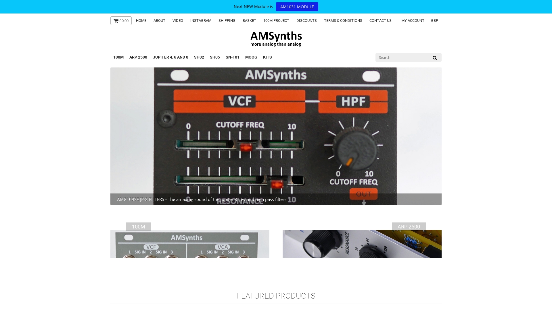 AMSynths ARP Modules