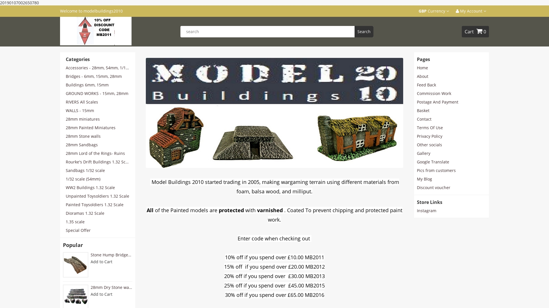 shop page modelbuildings2010