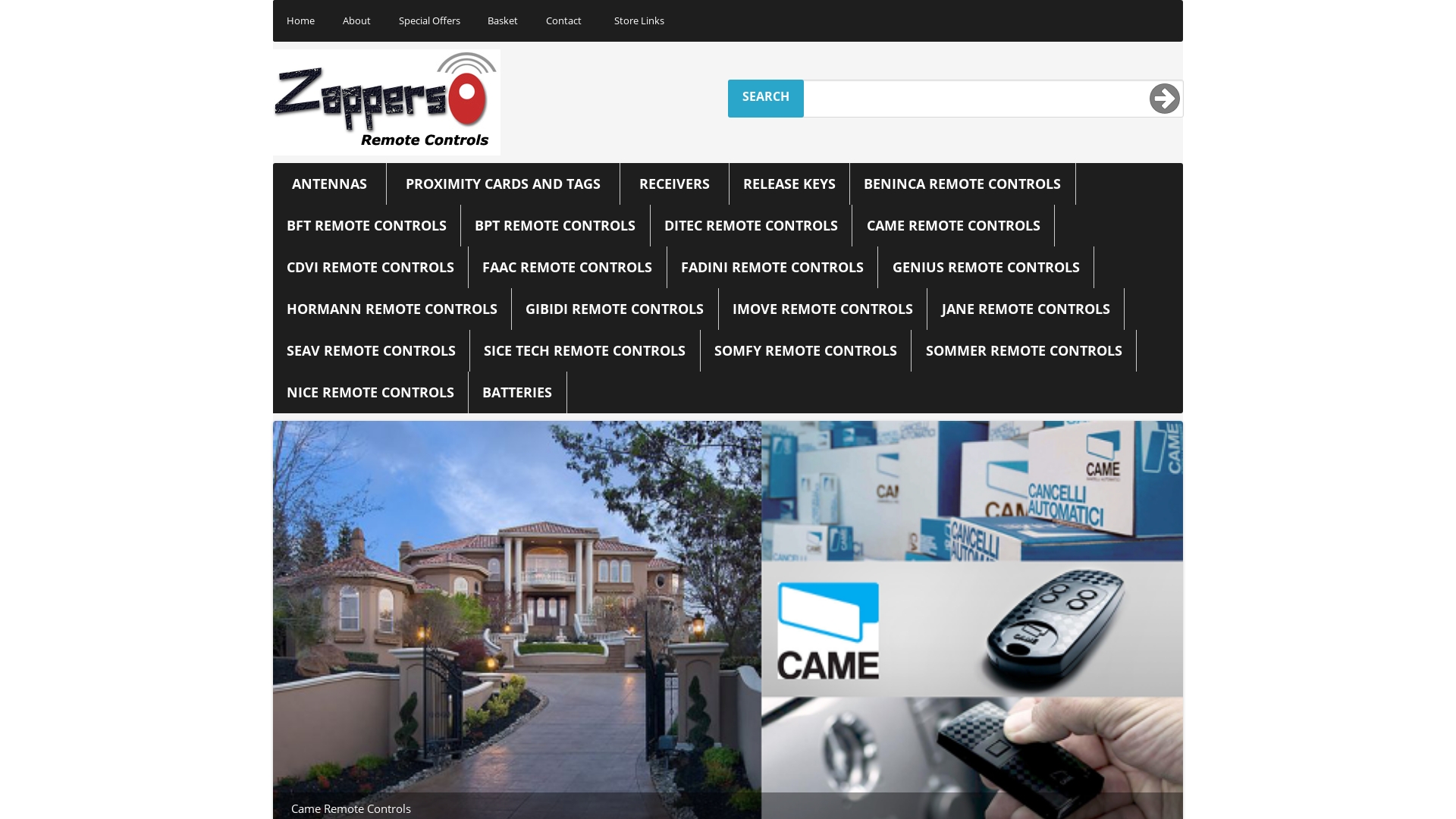 Zappers - Remotes for gates, garage doors and barriers at the lowest ...