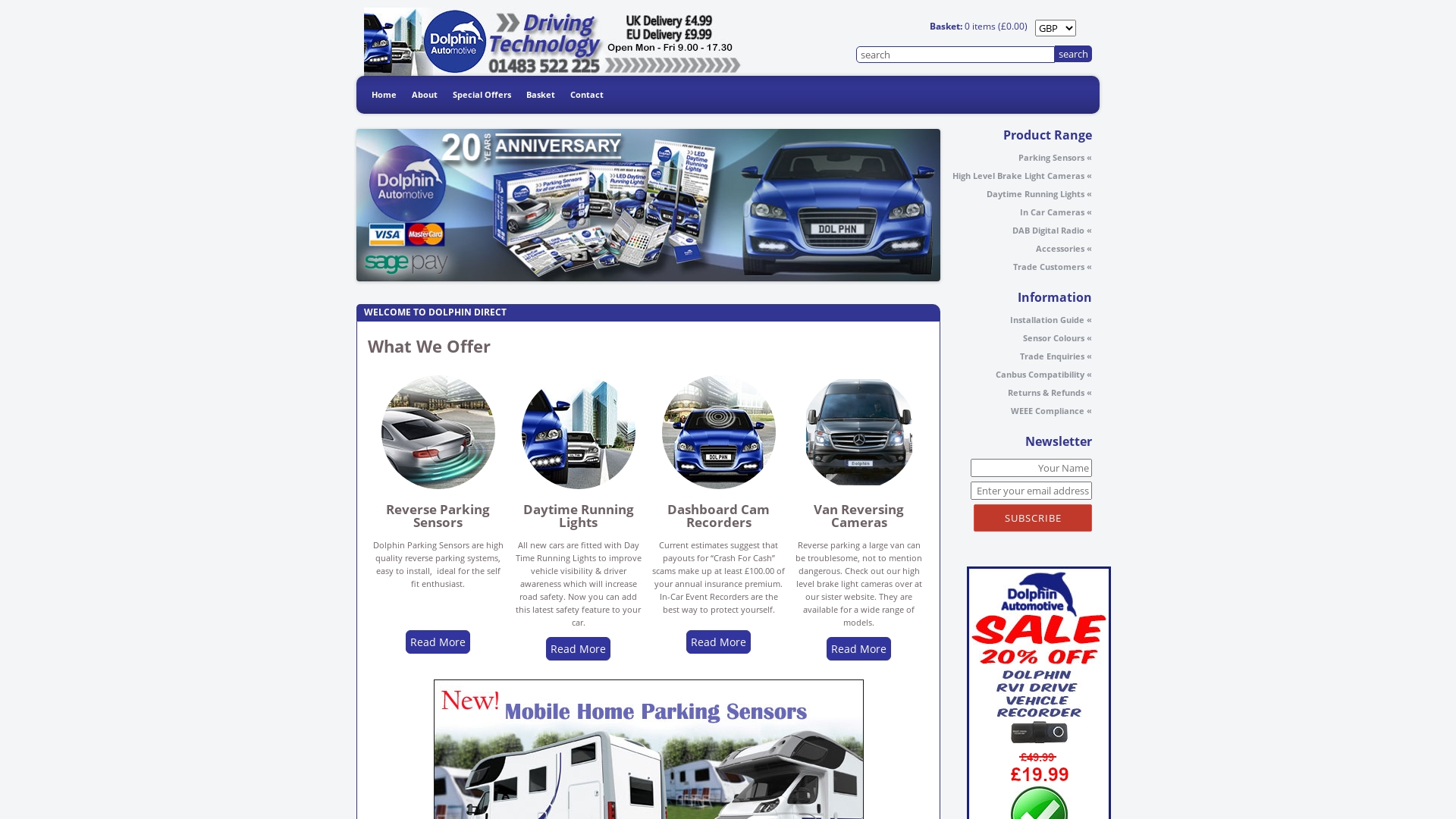 Dolphin Adhesive Parking Sensor Kits