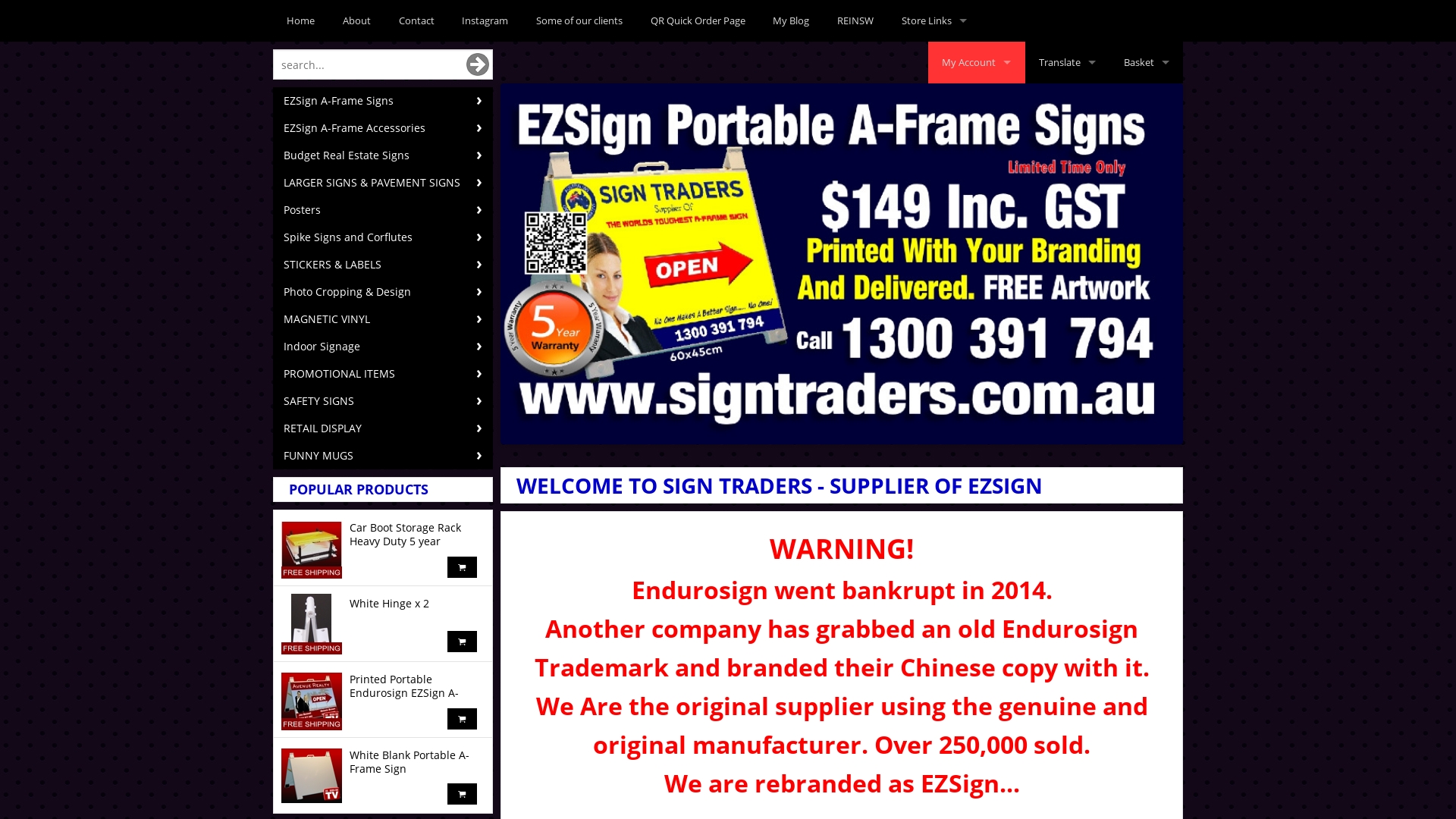 Sign Traders - Supplier of EZSign from Endurosign