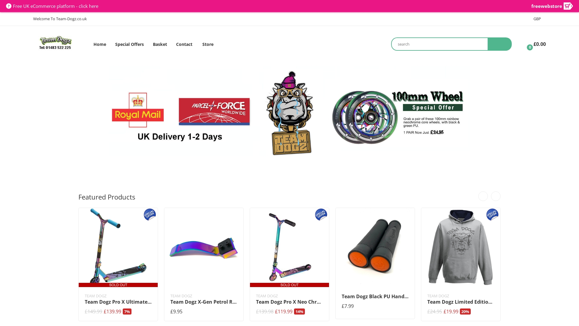 Home of Team Dogz Scooters - Stunt Scooters