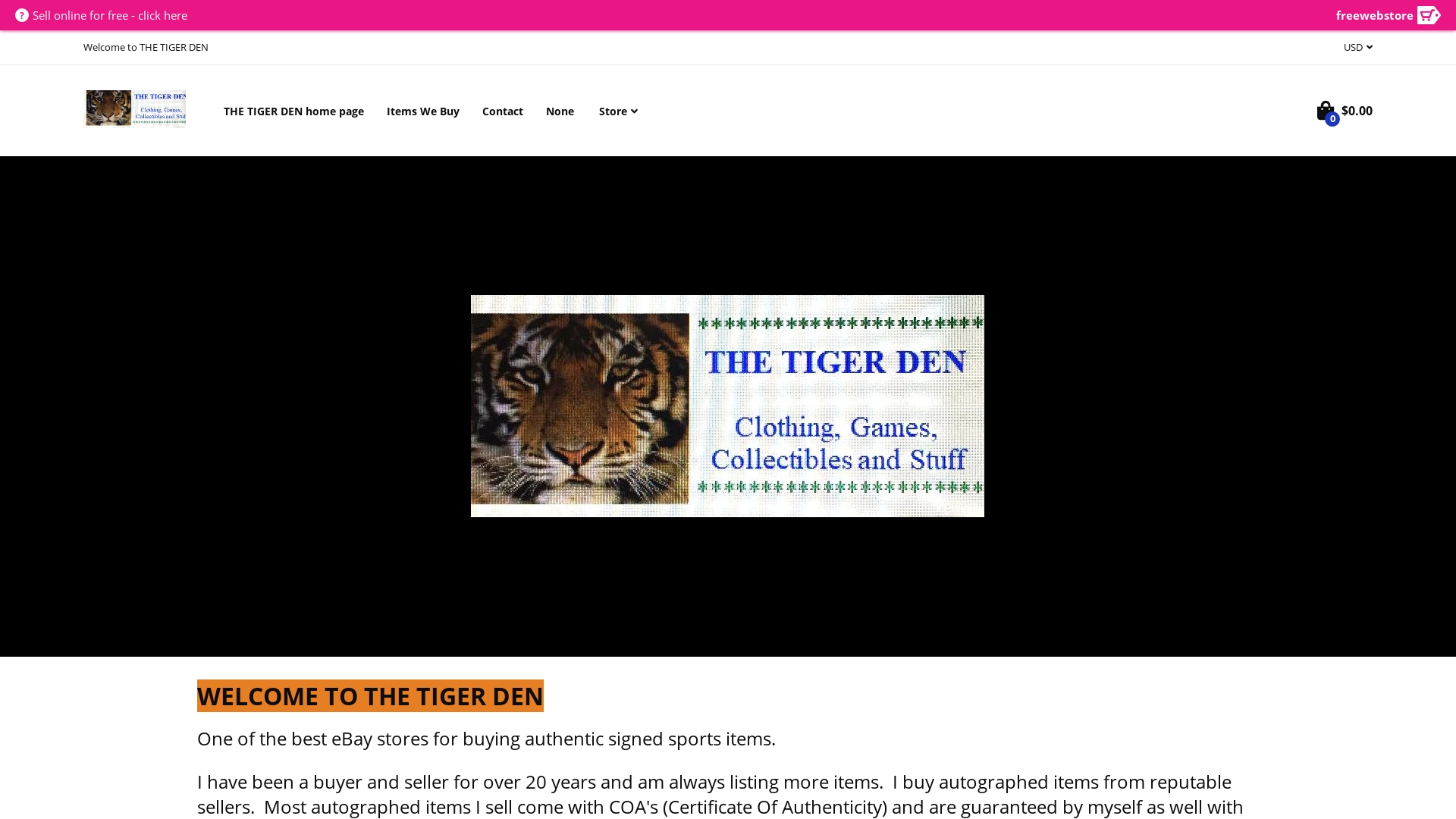 THE TIGER DEN