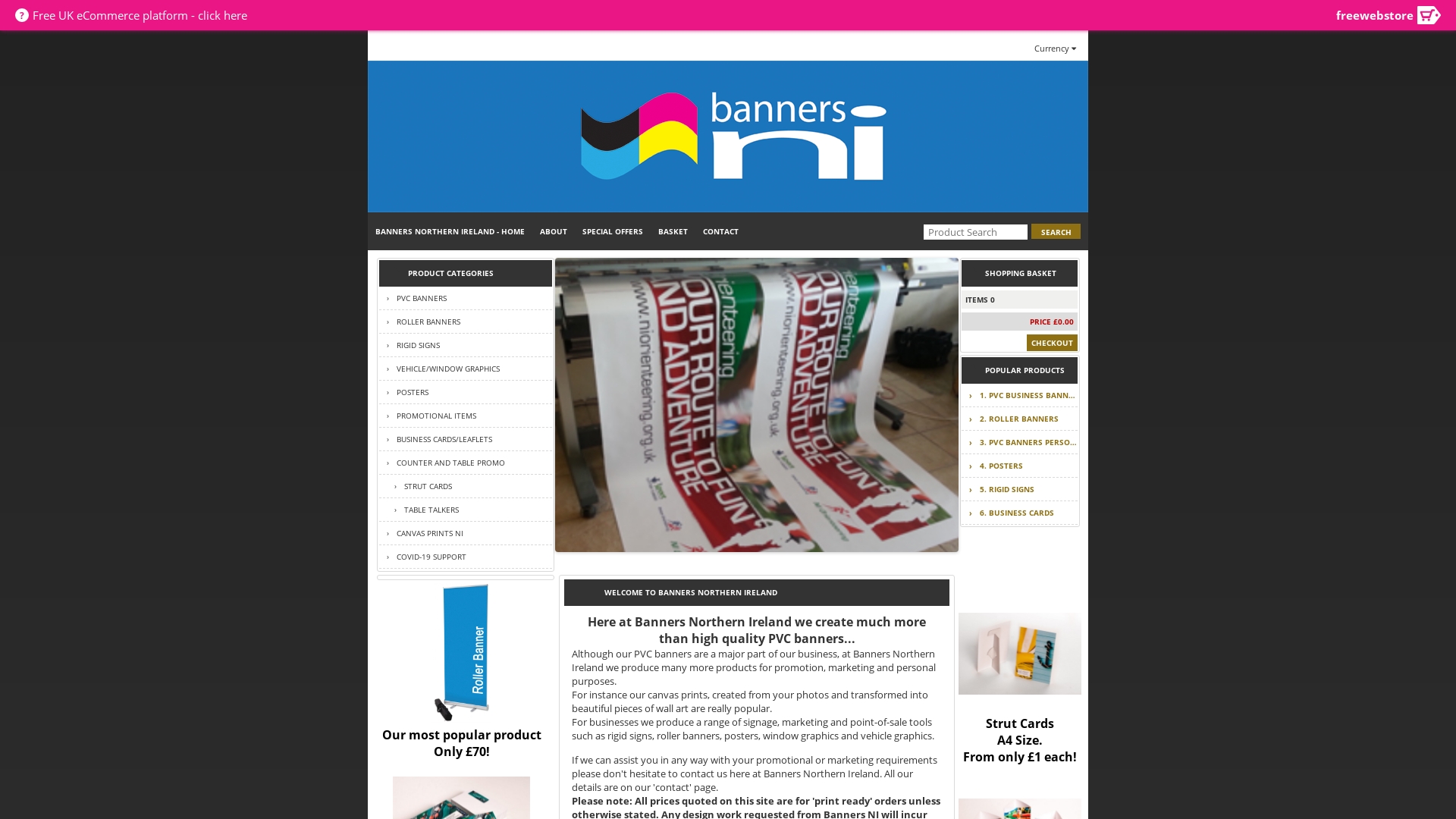 Banners Northern Ireland