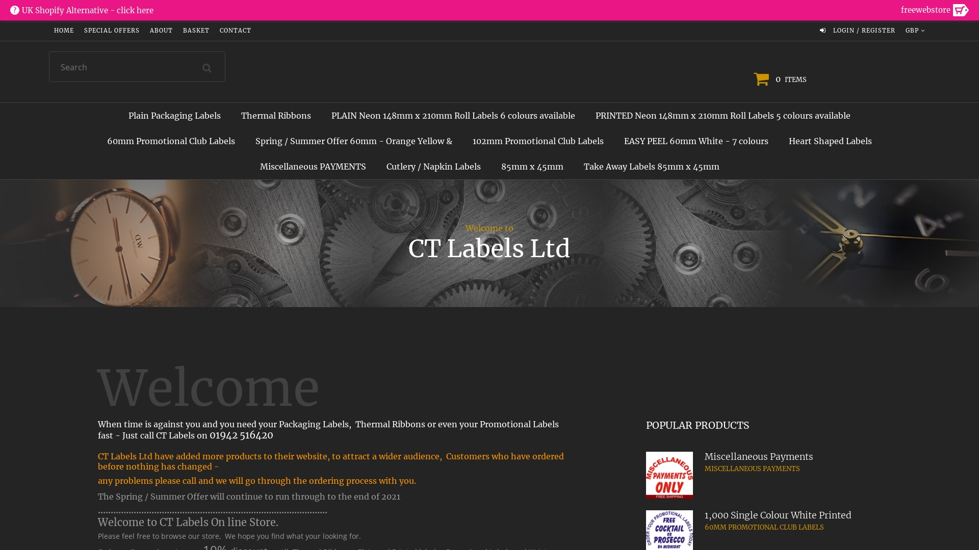 CT Labels Ltd