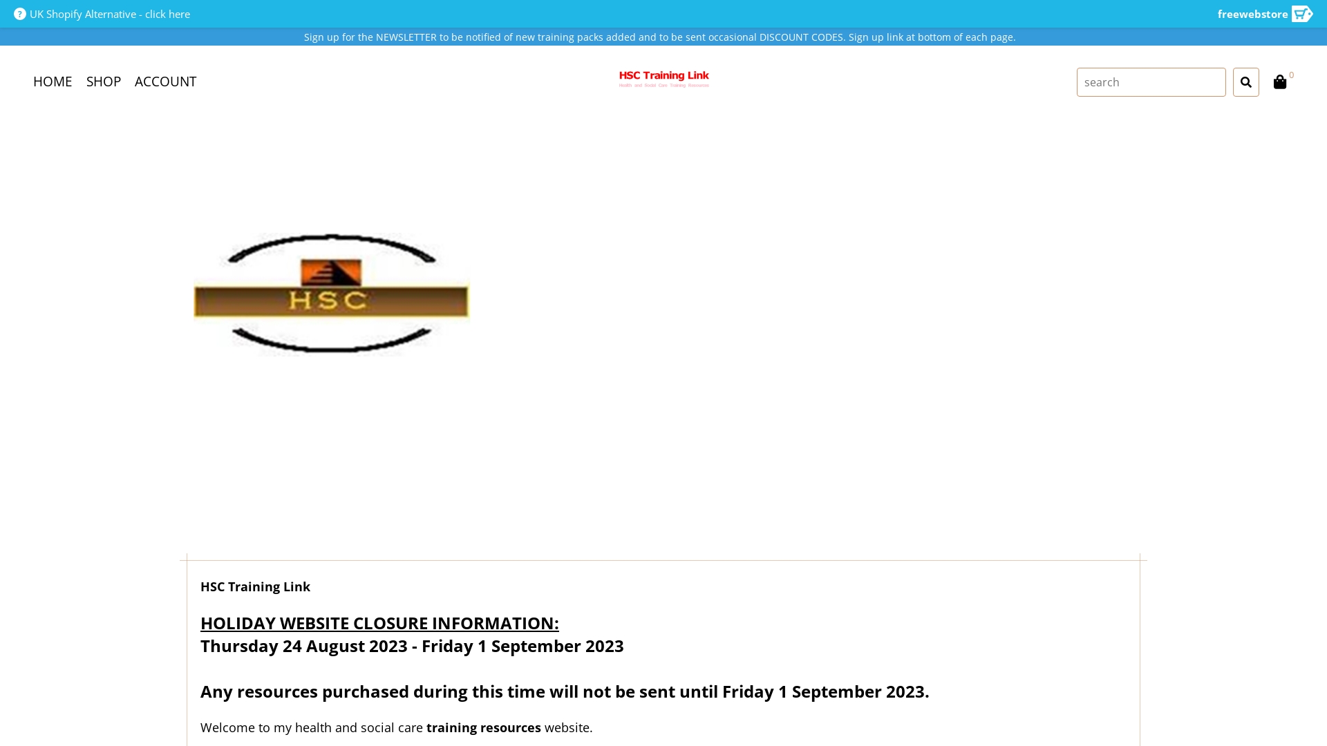 HSC Training Link Training Resources