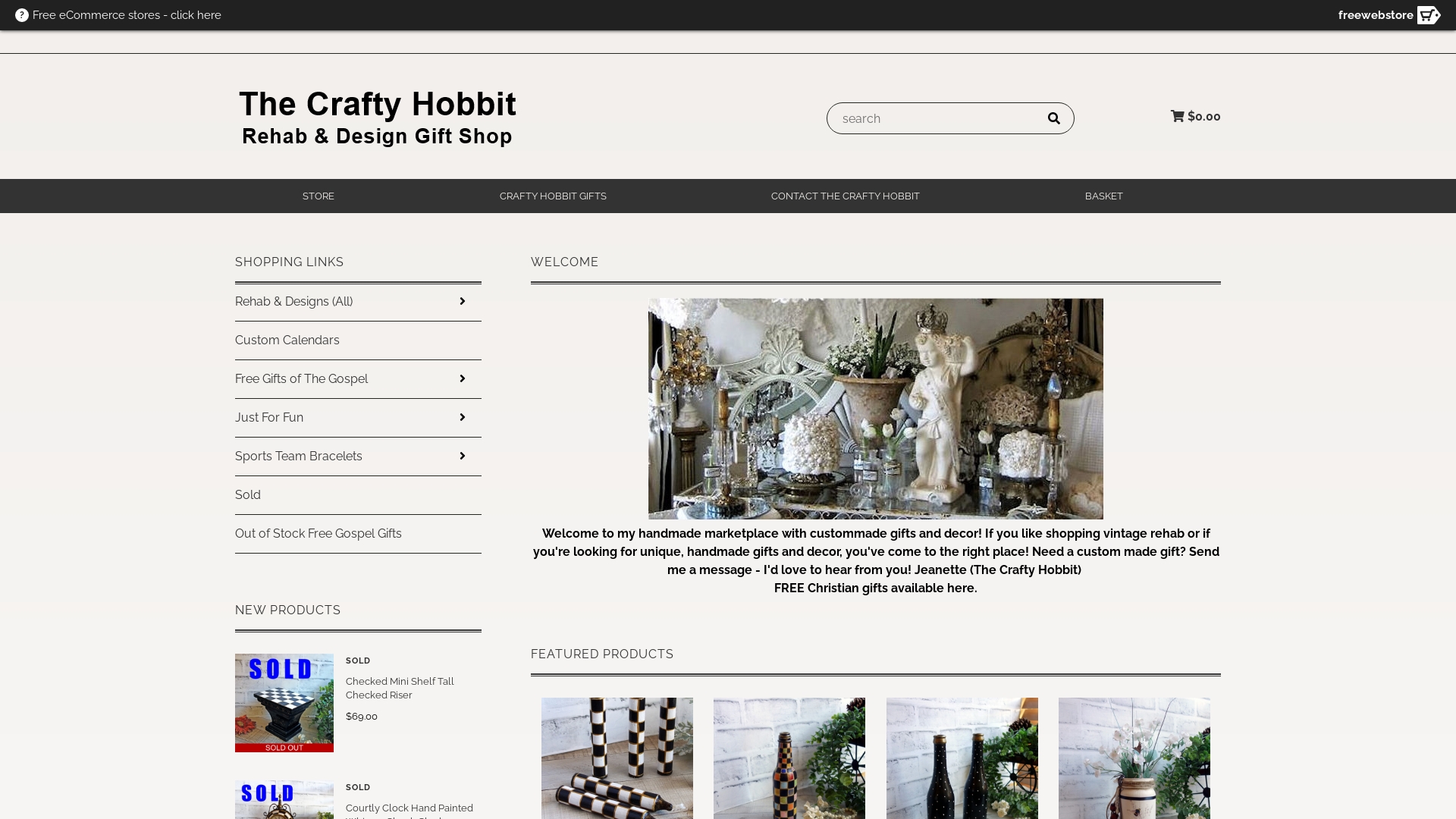 Handmade by The Crafty Hobbit Rehab & Design