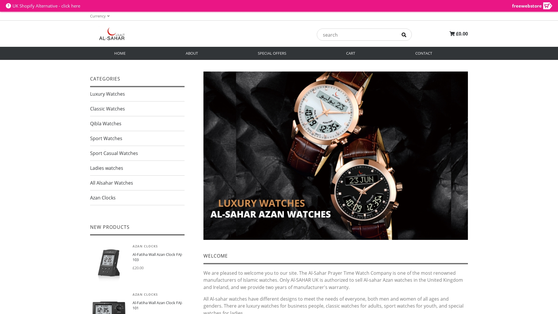 al-sahar azan watches and clocks
