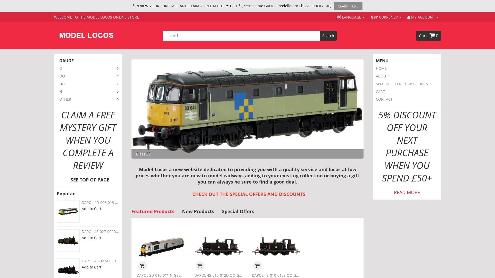 Home [www.modellocos.uk]