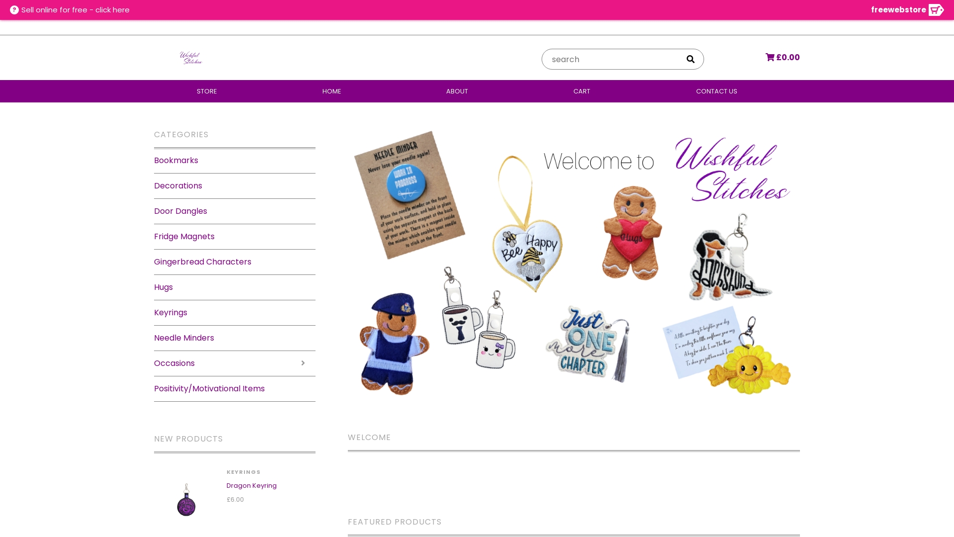 Wishful Stitches: Gifts and items for you and your home