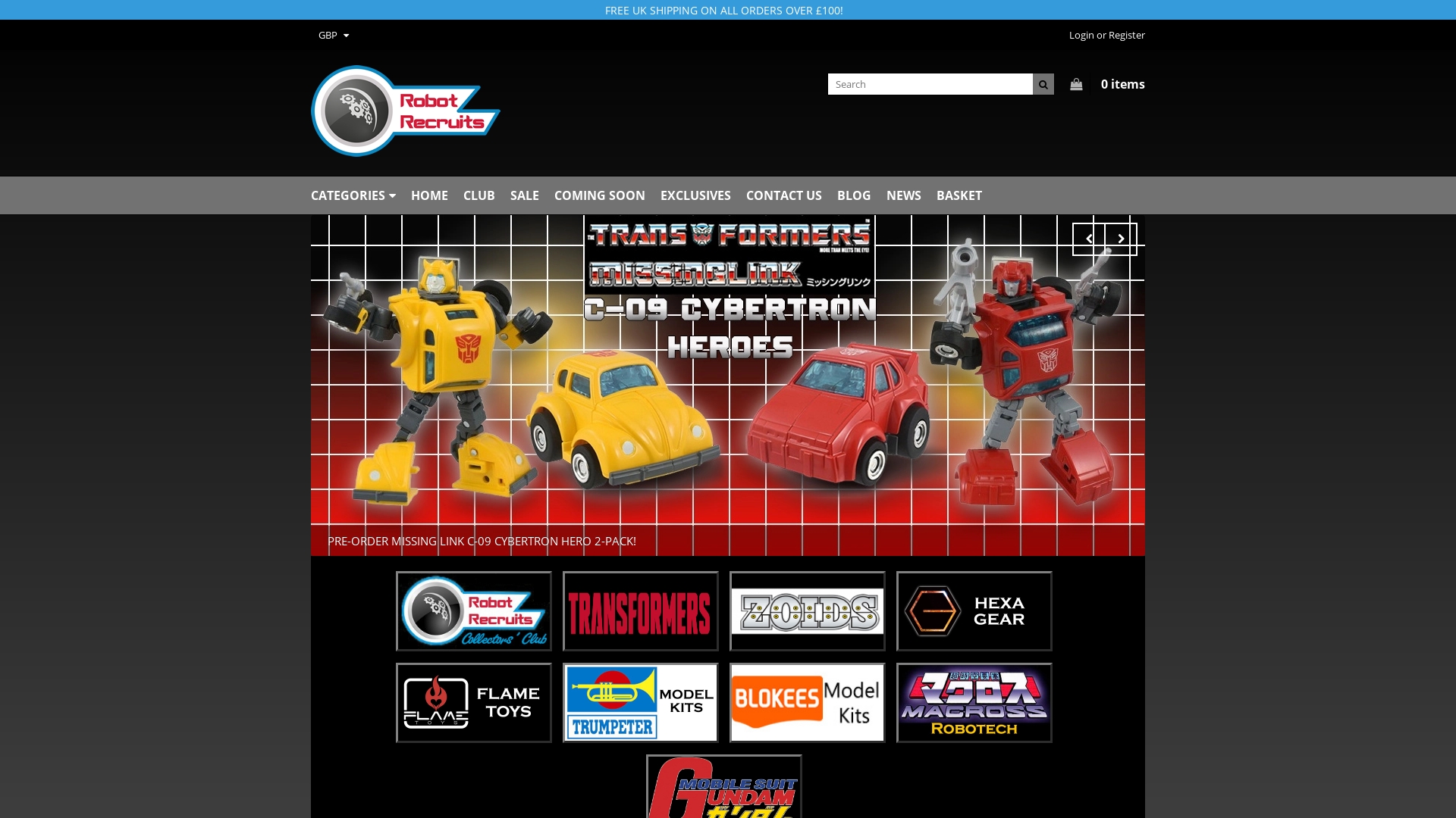 Blokees Transformers Snap-Fit Model Kits