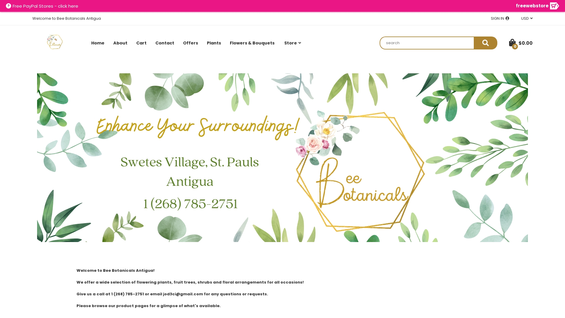 Bee Botanicals Antigua