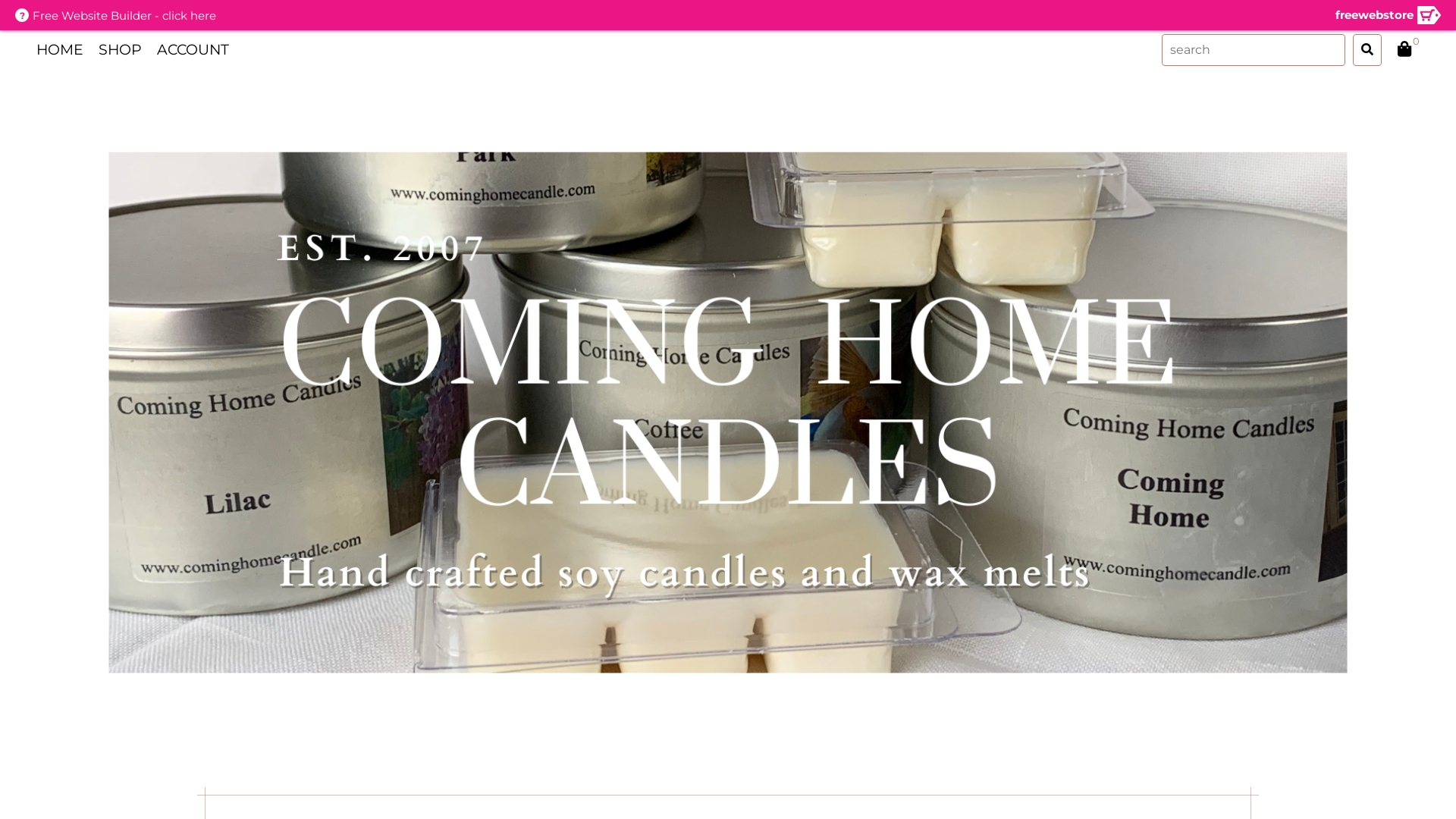 Coming Home Candles