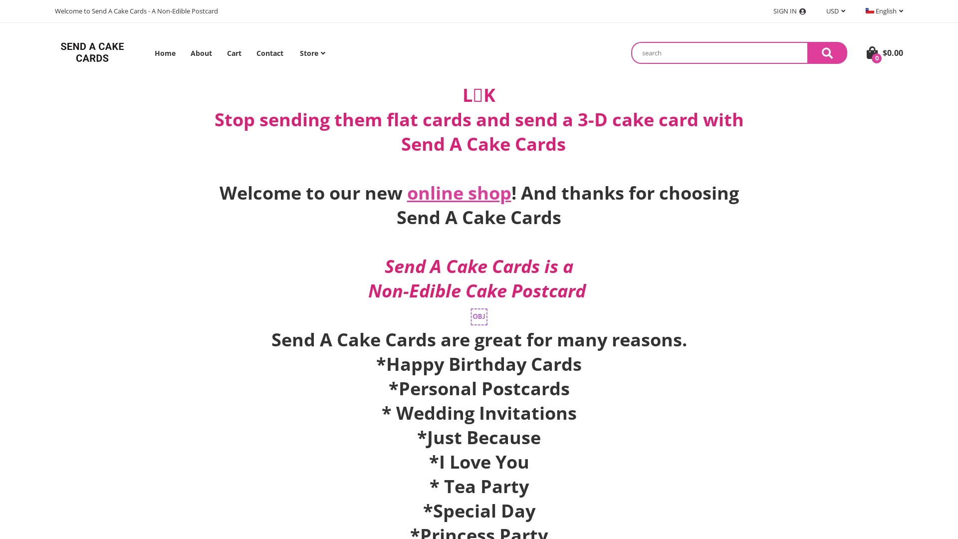 Home [www.sendacakecards.com]