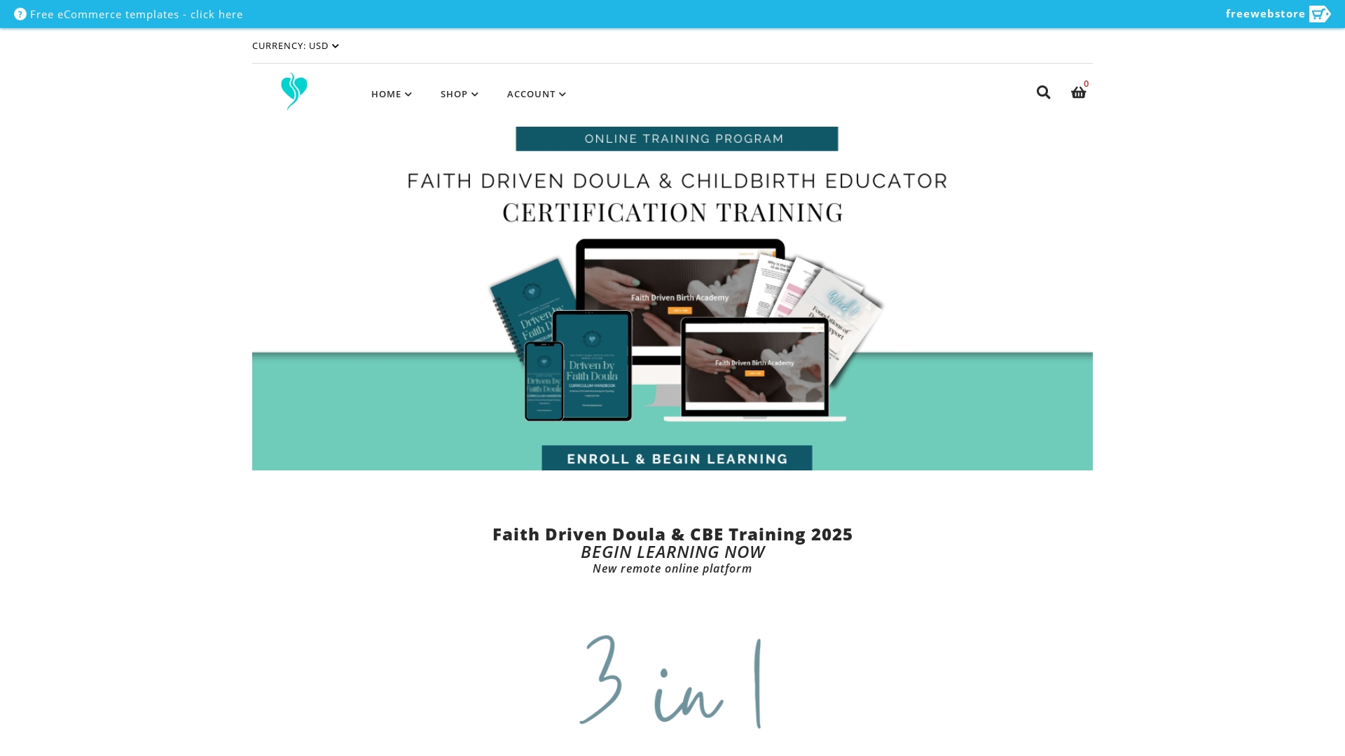 Faith Driven Doula & Childbirth Educator Online Training