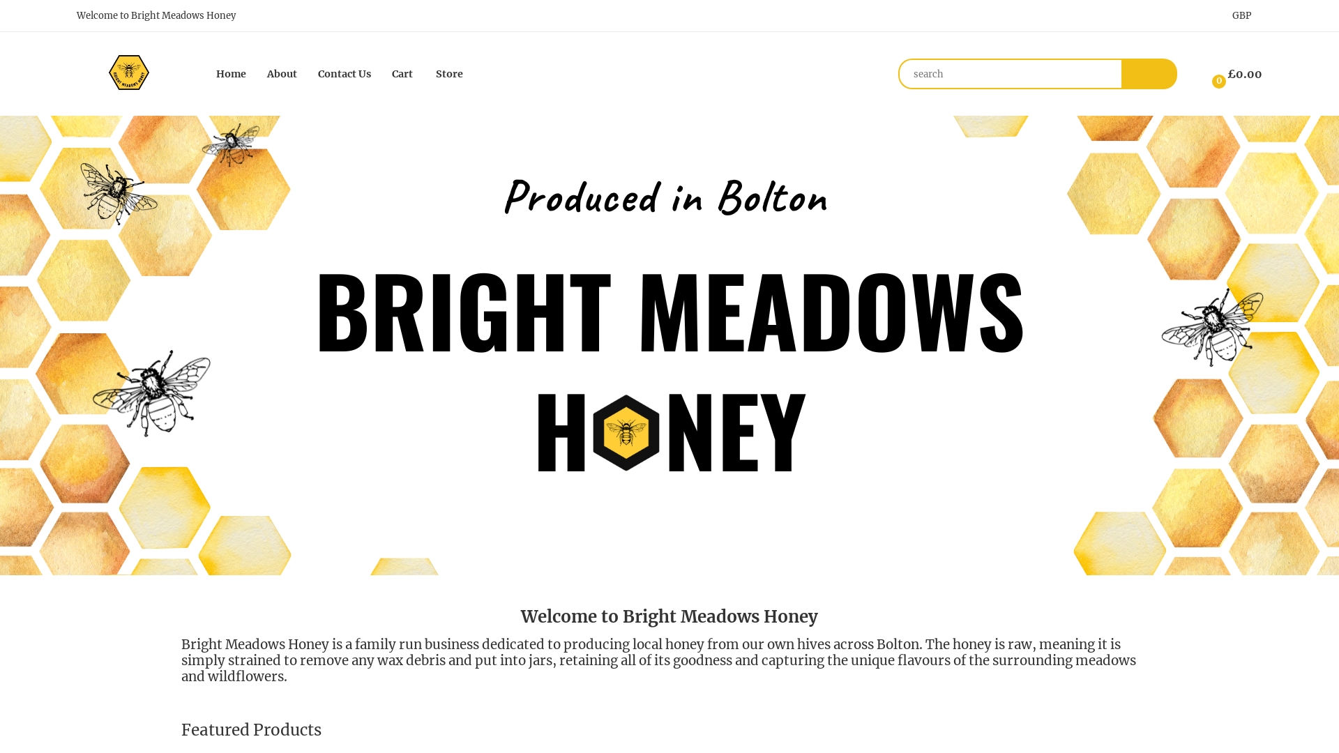 Bright Meadows Honey